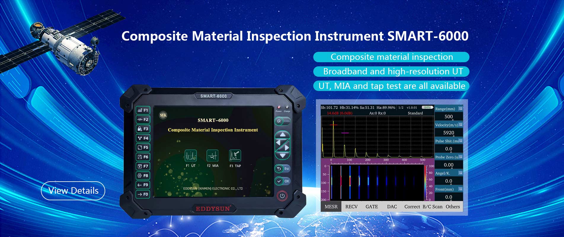China NDT, ECA and ECT Manufacturer, Tank Bottom Inspection - Eddysun